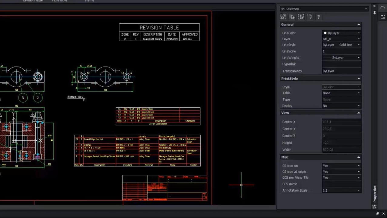 DraftSight Mechanical | Meest uitgebreide 2D CAD oplossing